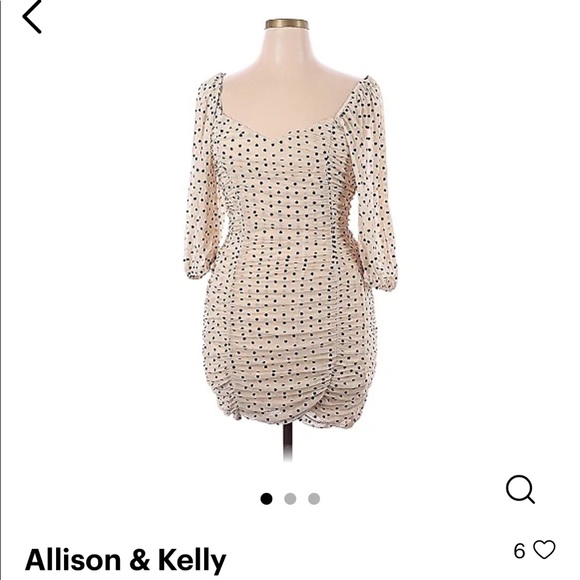 Allison & Kelly | Dresses | Allison Kelly Nwt Sweetheart Neck Textured ...